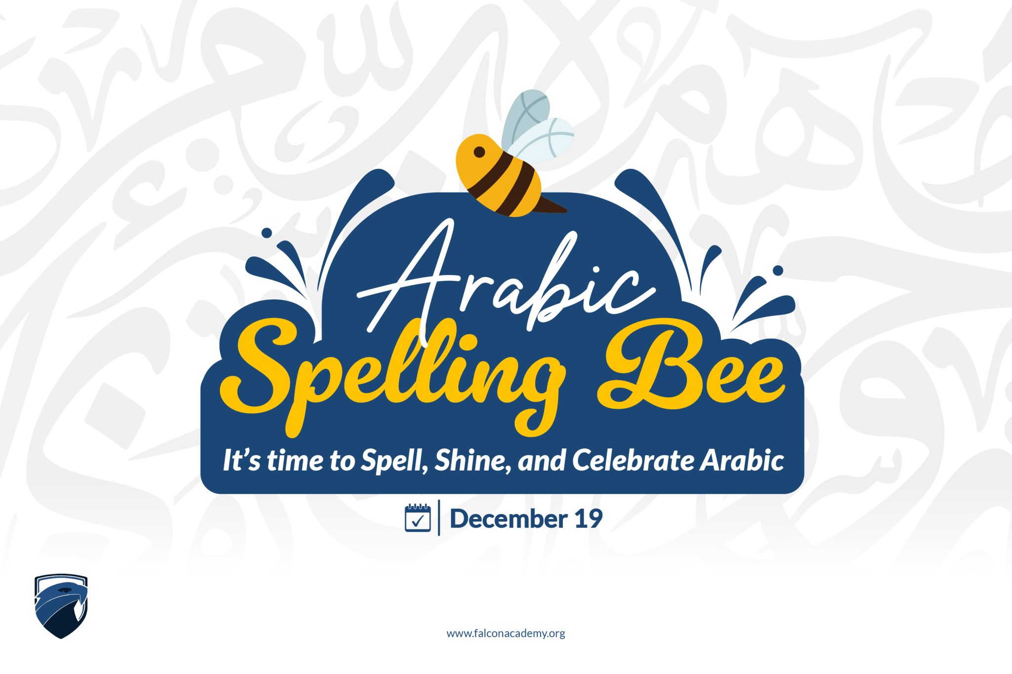 Arabic Spelling Bee – Celebrate Language and Learning!🐝 – Falcon Academy